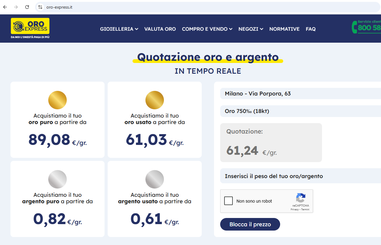 I 10 migliori compro oro a Milano: guida aggiornata con le quotazioni più vantaggiose - Prima ...