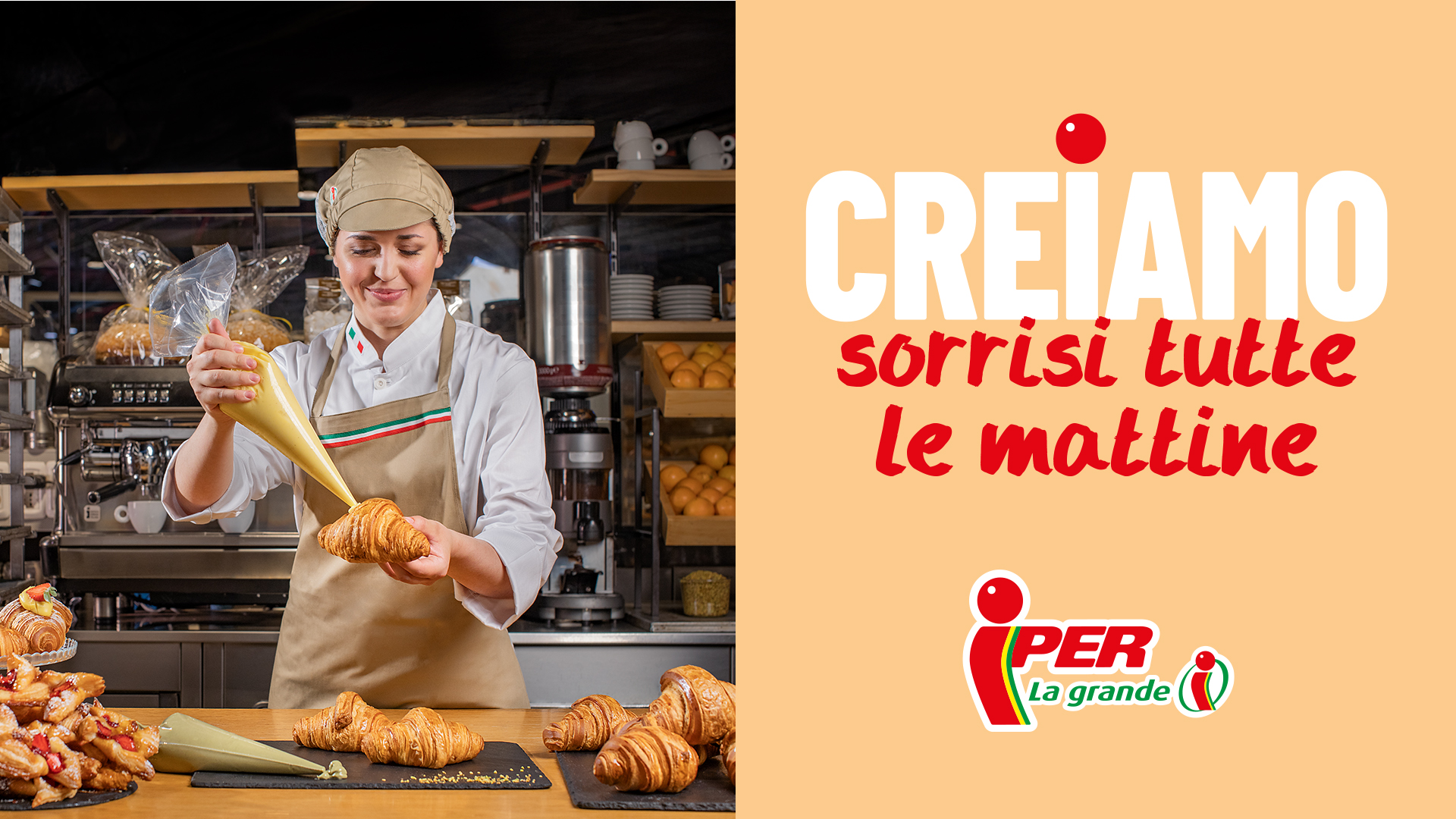 Iper La grande i con “Creiamo” svela l’arte del croissant, preparato ...